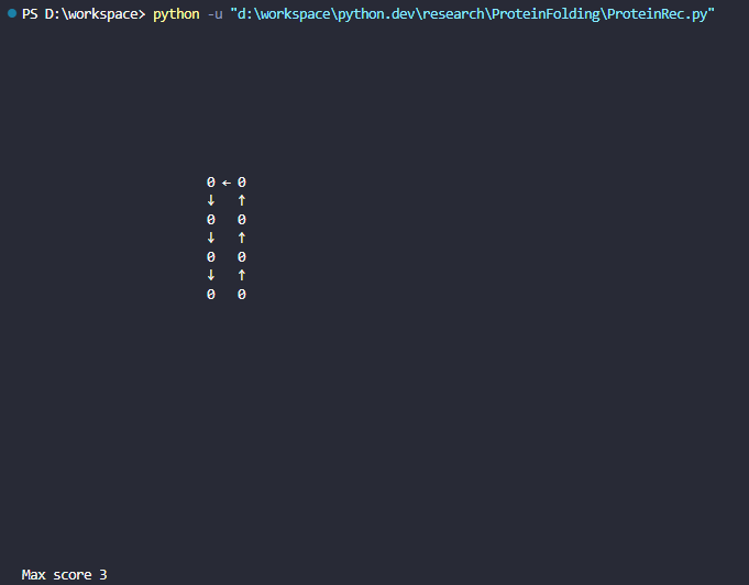 Protein Folding | Brian Shu | Professional Portfolio